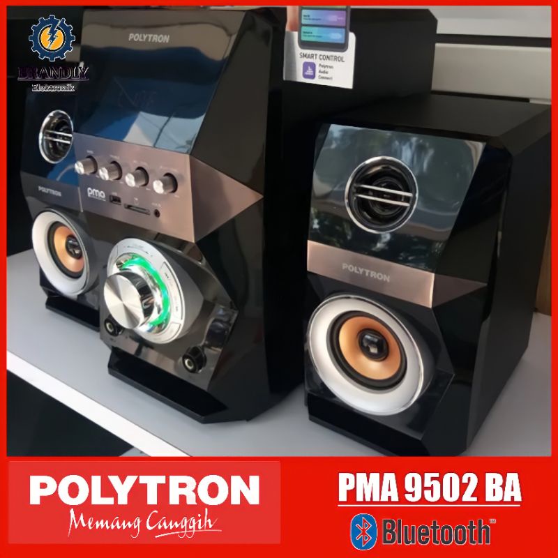 Jual Speaker Salon Bluetooth Portable Polytron Pma 9502 Multimedia