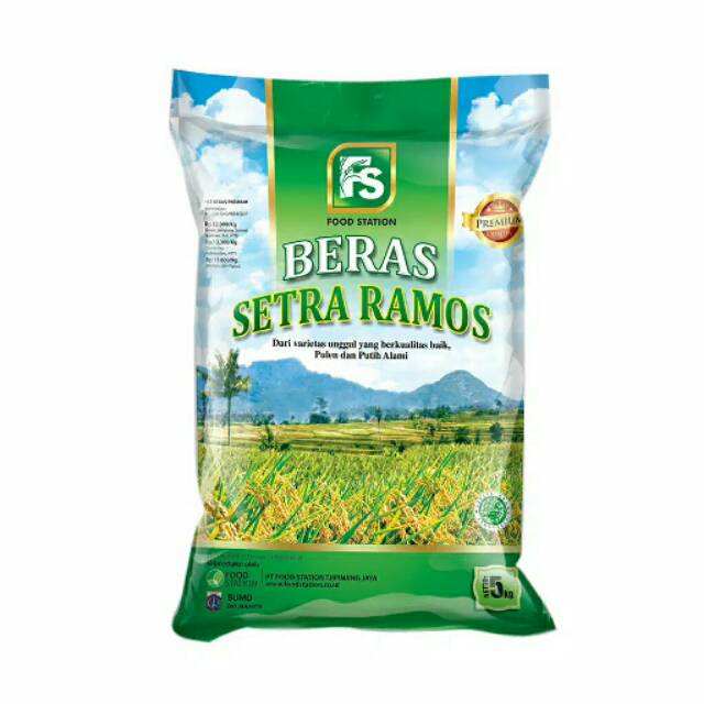 Jual Beras FS Setra Ramos 5kg | Shopee Indonesia