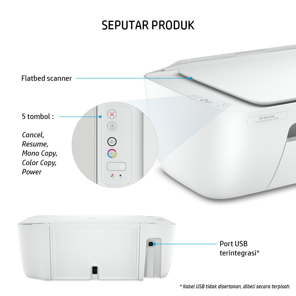 Jual Printer HP Deskjet Ink Advantage 2336 All-in-One | Shopee Indonesia