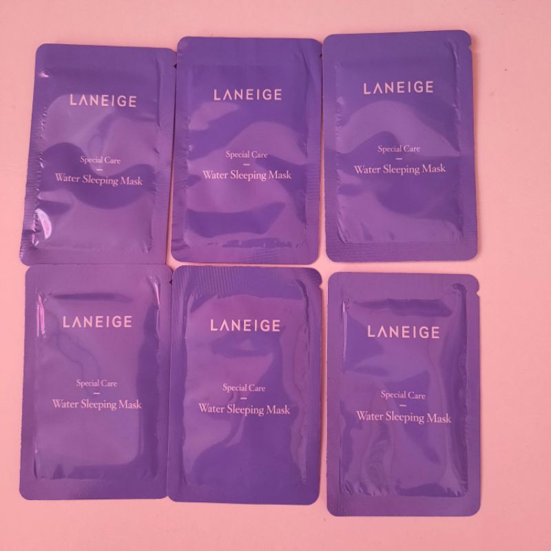 Jual Laneige Water Sleeping Mask Sachet 10 pcs | Shopee Indonesia