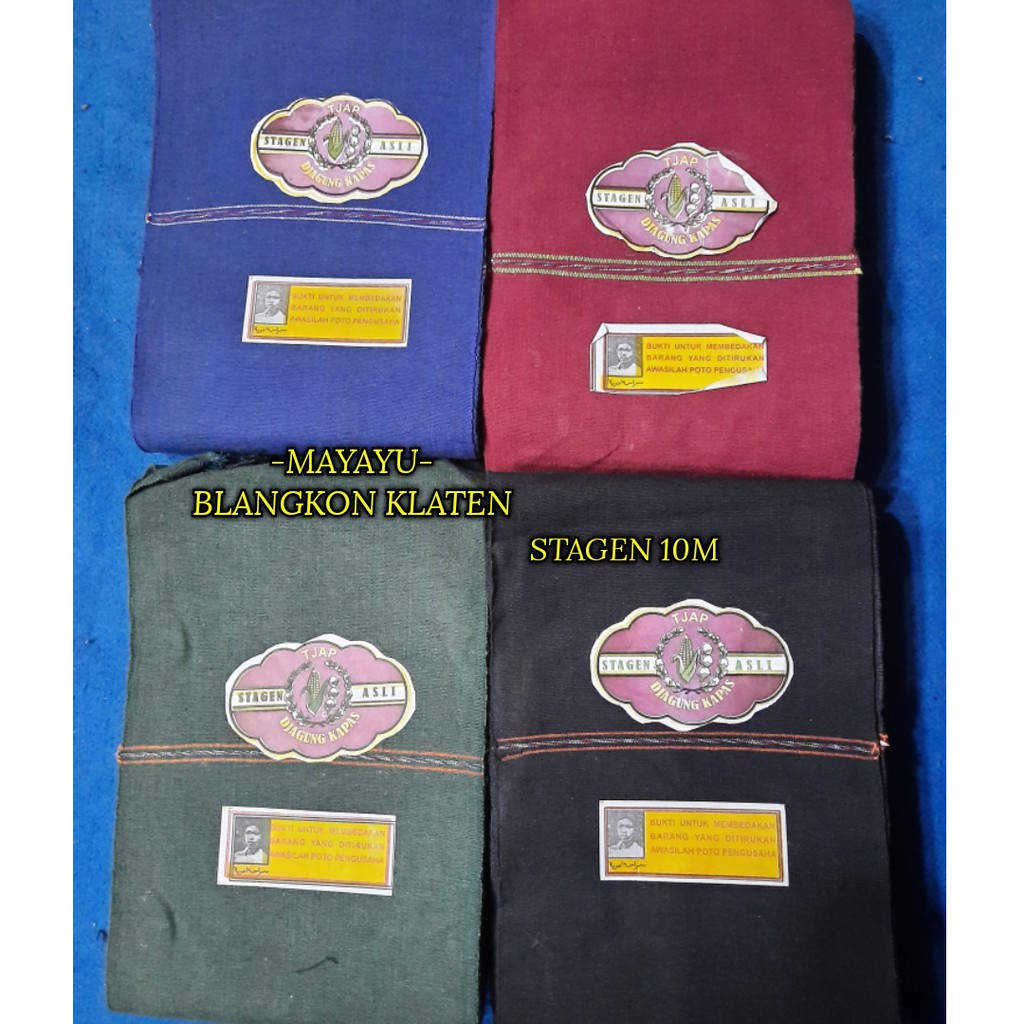 Jual Stagen Jawa Tjap Djagung Kapas 10m (ASLI) Super | Shopee Indonesia