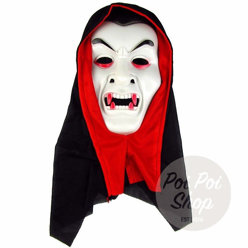 Jual Topeng Drakula Vampir Murah Pesta Halloween Mask Cosplay Hantu ...