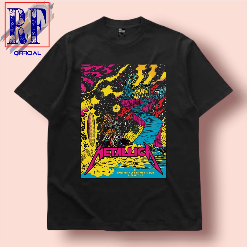 Jual KAOS METALLICA | T-SHIRT BAJU BAND METAL CUTE | KAOS METAL ...