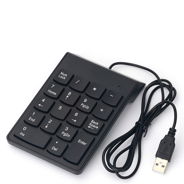 Jual Numeric Keypad 18 keys / Keyboard Angka Keyboard Numeric Keypad ...
