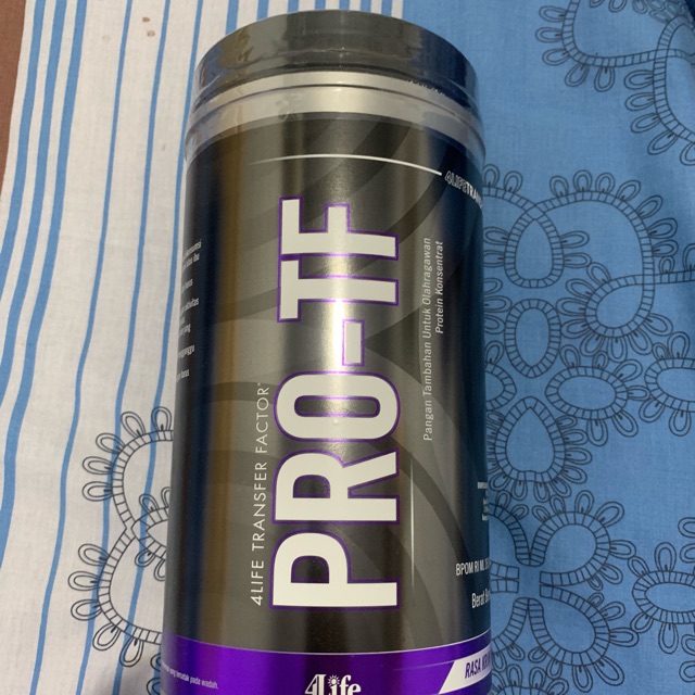 Jual PRO TF 4life susu whey protein rasa vanilla | Shopee Indonesia