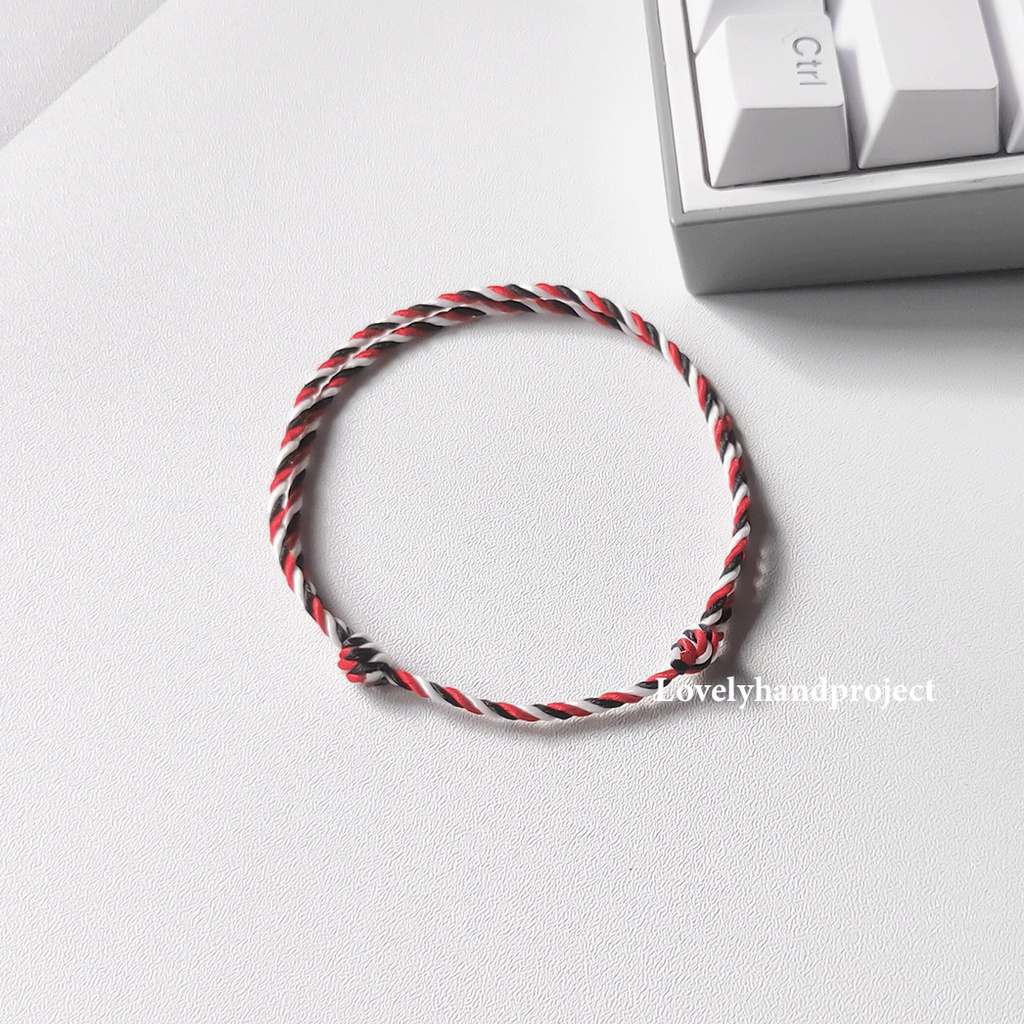 Jual Gelang Tridatu Bali Aura Simple Minimalis Tahan Air Anti Luntur ...