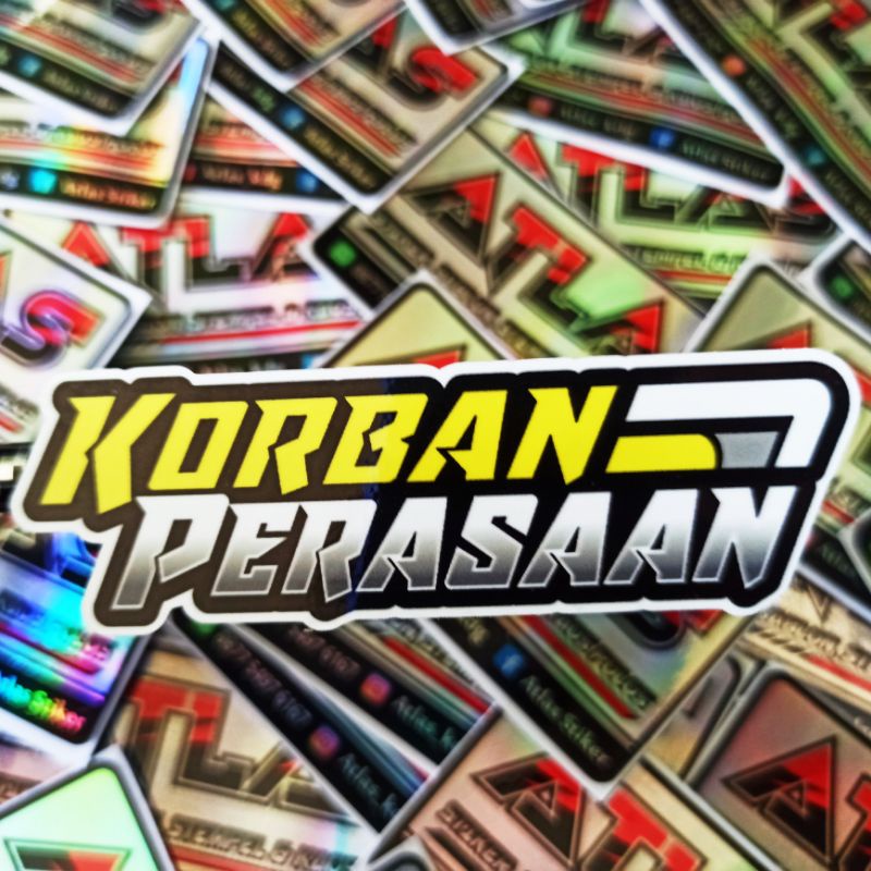 Jual STIKER KORBAN PERASAAN | Shopee Indonesia