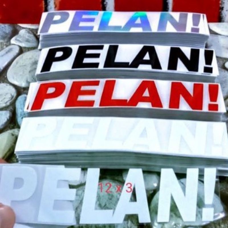 Jual STICKER PELAN | Shopee Indonesia