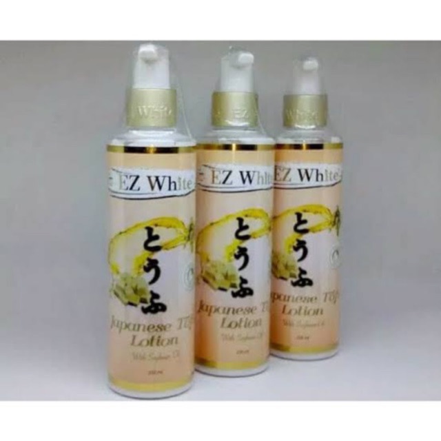 Jual EZ WHITE TOFU/ GREEN TEA hand body lotion | Shopee Indonesia
