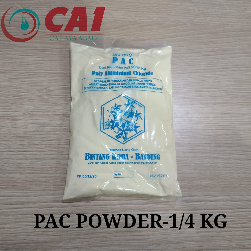 Jual PAC POWDER 1/4 KG (PENJERNIH AIR BAKU DAN LIMBAH) | Shopee Indonesia