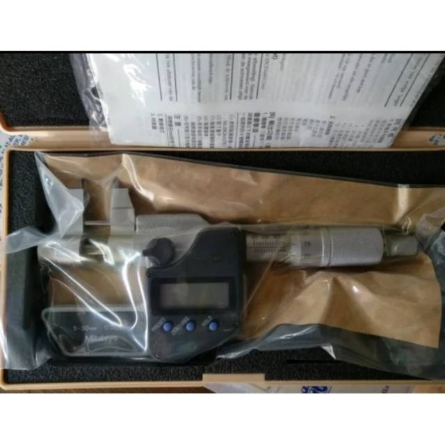 Jual Mitutoyo 345-250 Digimatic Inside Micrometer 5-30 mm 0.001 mm ...