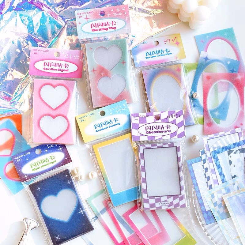 Jual frame deco photocard cute bintang holo | Shopee Indonesia