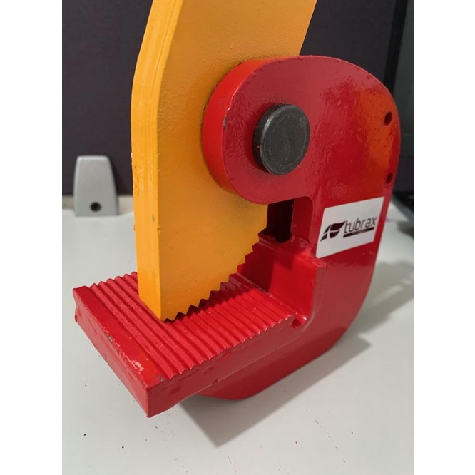 Jual Tubrax Lifting Clamp Hook Horizontal 5Ton Alat Angkat Datar Plat 5 ...