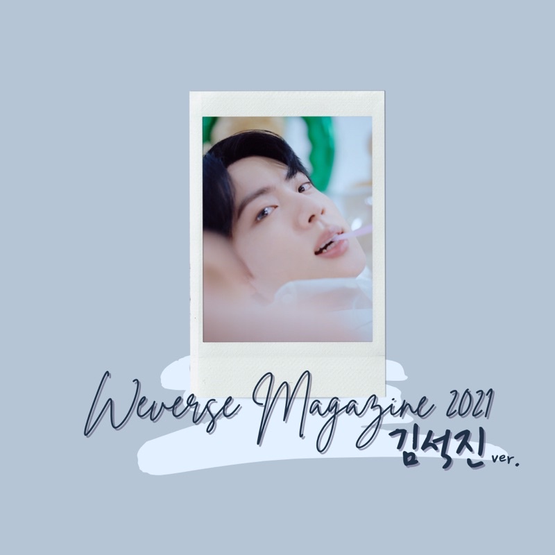 Jual Jin Weverse Magazine Photoshoot Polaroids | BTS Polaroid | Shopee Indonesia
