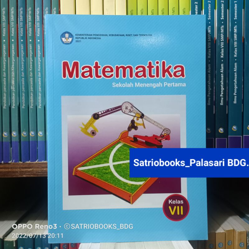 Jual BUKU MATEMATIKA SMP/MTS KELAS 7 KURIKULUM MERDEKA. KEMENTRIAN PENDIDIKAN. ORIGINAL ...
