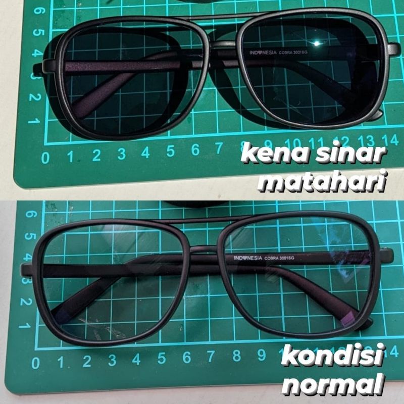 Jual kacamata vintage Photochromic dan Bluechromic | Shopee Indonesia