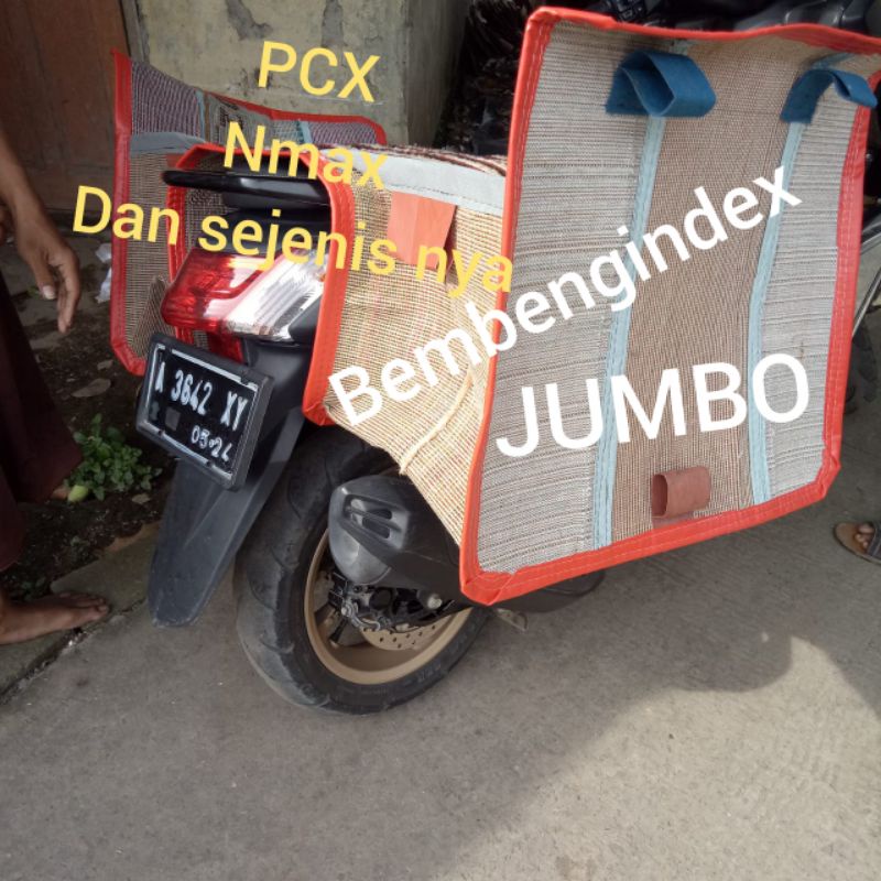 Jual Tas kandek, tas baluk, tas ronjot Obrok Motor serbaguna | Shopee ...
