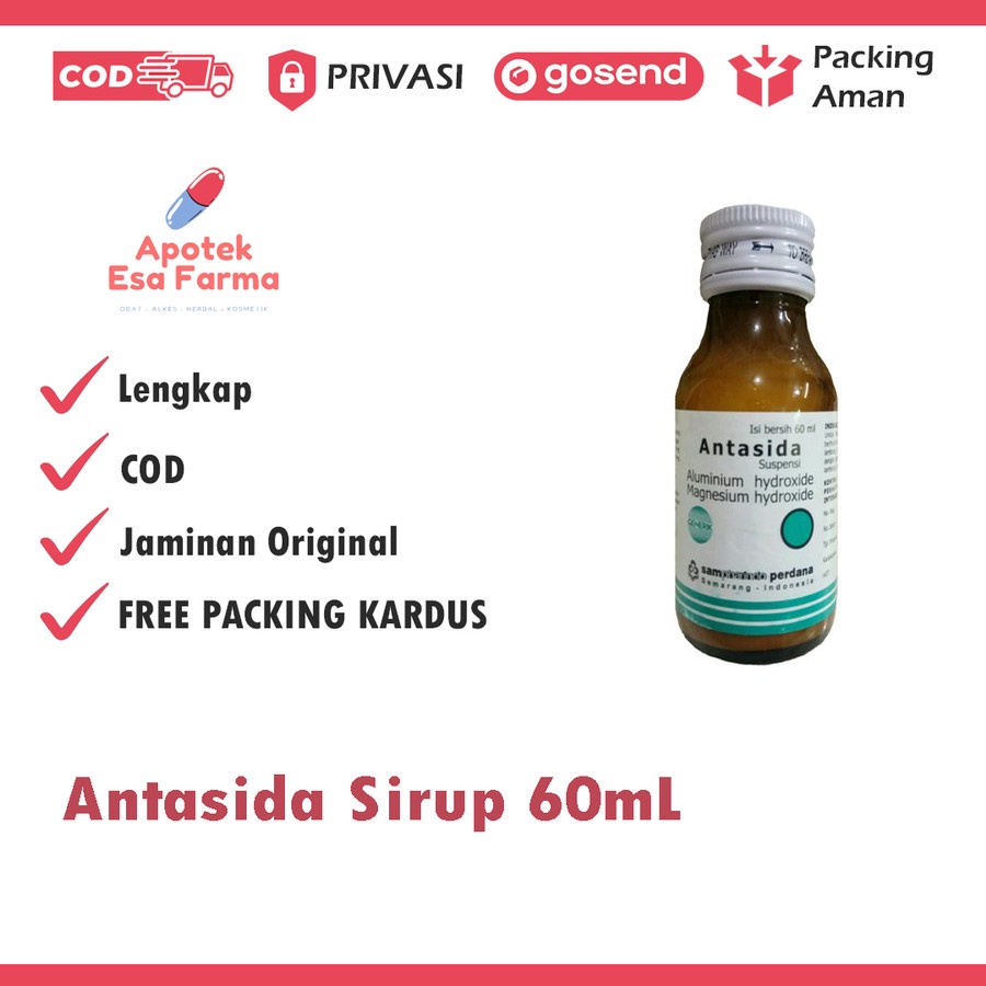 Jual Antasida Sirup 60mL | Shopee Indonesia