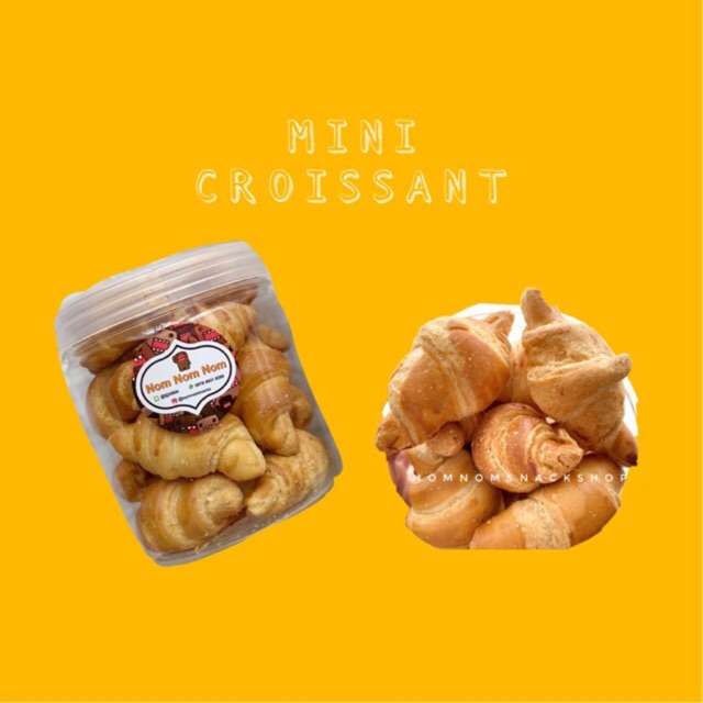 Jual Mini Croissant - KECIL ( GRAB / GOSEND ONLY ) | Shopee Indonesia