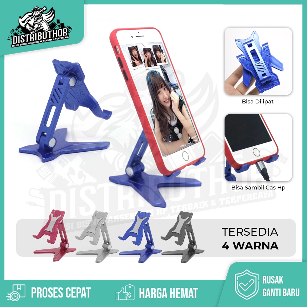 Jual Penyangga Hp di Meja NB43 Phone Holder Tempat dudukan handphone ...
