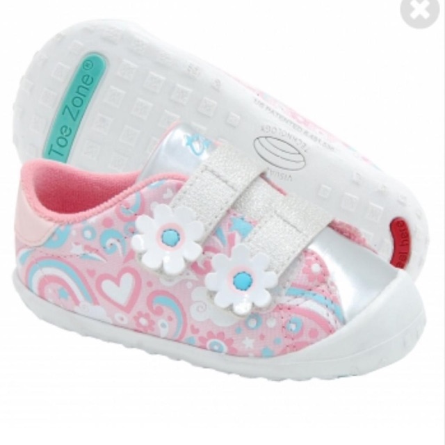 Jual Toe Zone Audra FS Silver Pink uk 6(usa) / 23 (EUR) | Shopee Indonesia