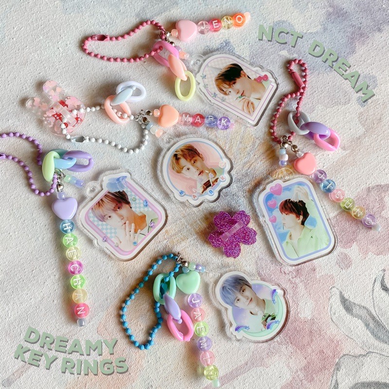 Jual NCT DREAM KEY RING CHARMS WITH PHONE HOOK | Shopee Indonesia