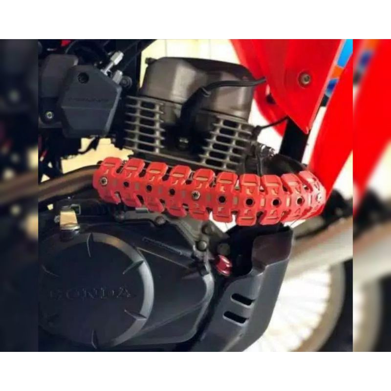 Jual Pelindung pipa leher knalpot klx crf wr 155 ktm cross trail ...