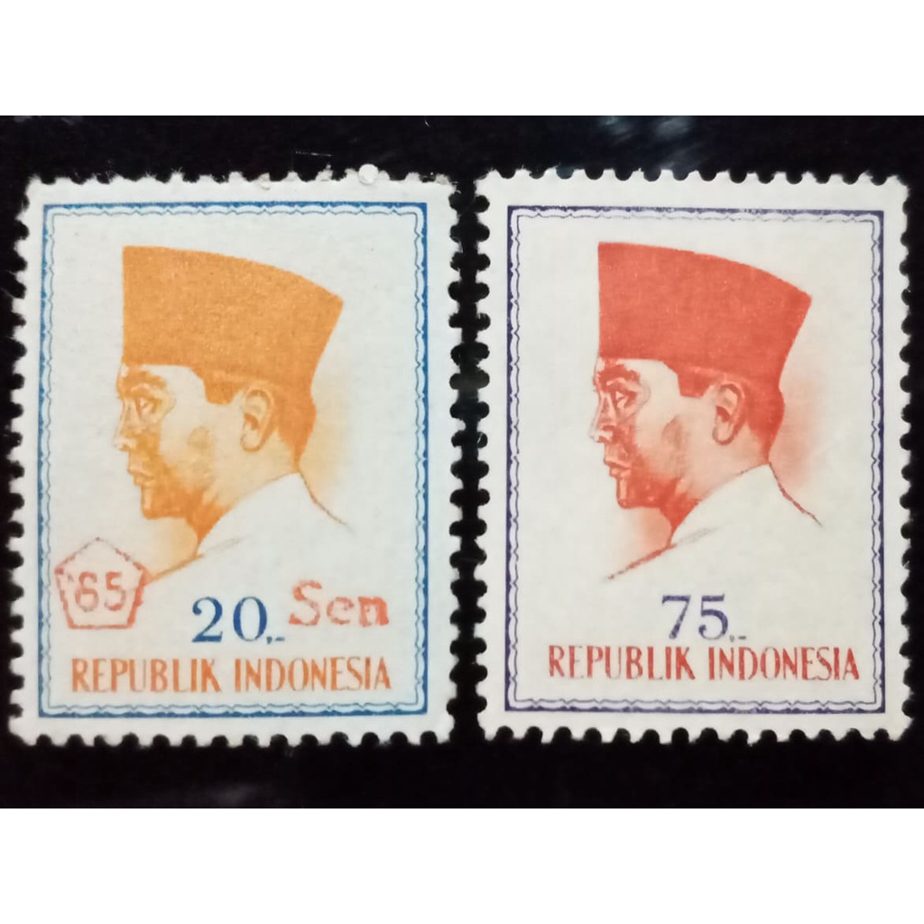 Jual Perangko Indonesia Tahun 1965 Presiden Soekarno/ Sukarno/ Bung ...