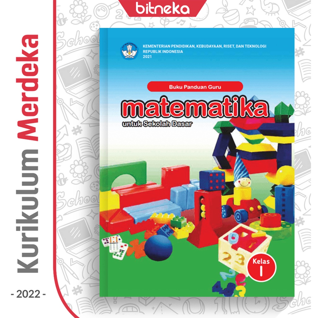 Jual Buku Panduan Guru Matematika : Belajar Bersama Temanmu SD/MI Kelas 1 Kurikulum Merdeka ...