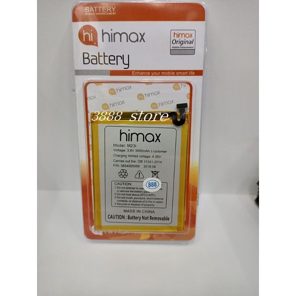 Jual BATERAI HIMAX H3 PLUS M23i H3+ BATTERY ORIGINAL | Shopee Indonesia