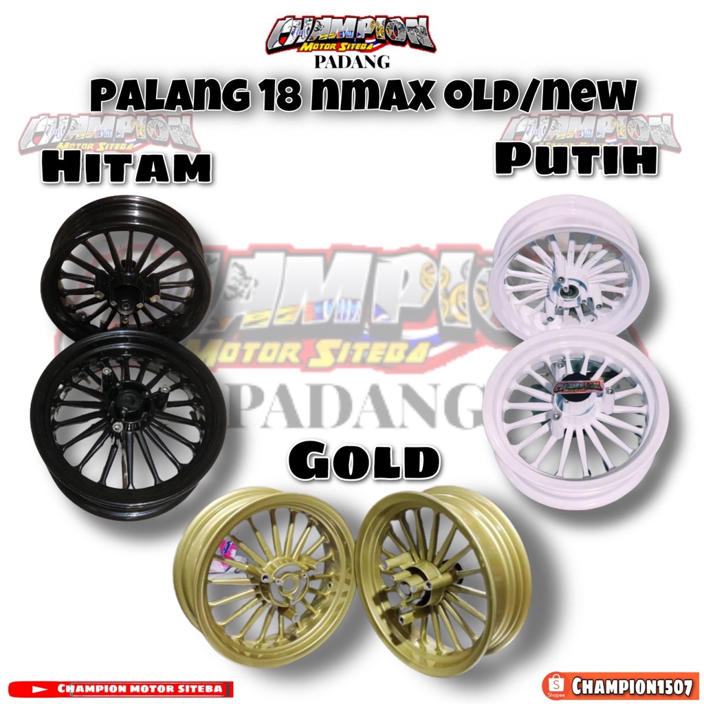 Jual VELG VROSSI PALANG 18 GALAXY MODEL DAYTONA NMAX NEW NMAX OLD 350/ ...