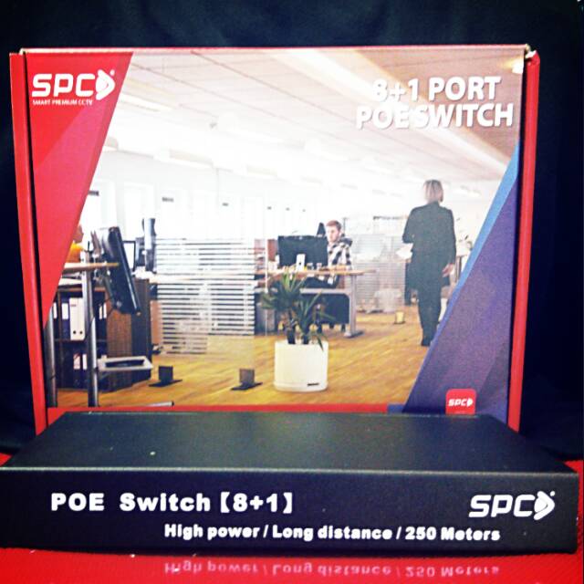 Jual SPC Switch POE 8 + 1 Port | Shopee Indonesia