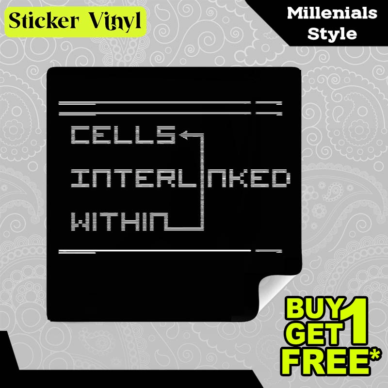 Jual Stiker Sticker Cells Interlinked Within Gambar Unik Desain Keren ...