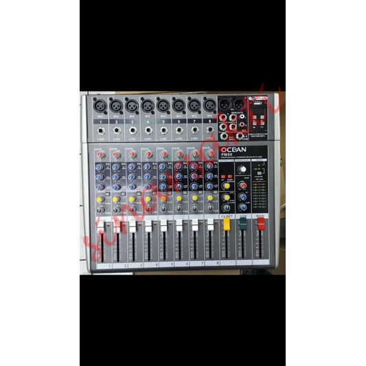 Jual Power Mixer Ocean PMS 8 ( 8 channel full ) | Shopee Indonesia