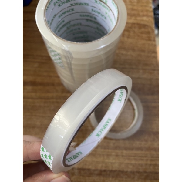 Jual ISOLASI/ ISOLATIP 1/2 INCH 12 mm x 65 meter | Shopee Indonesia