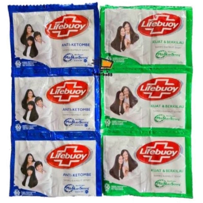 Jual Lifebuoy shampo sachet per renteng isi 12pcs | Shopee Indonesia