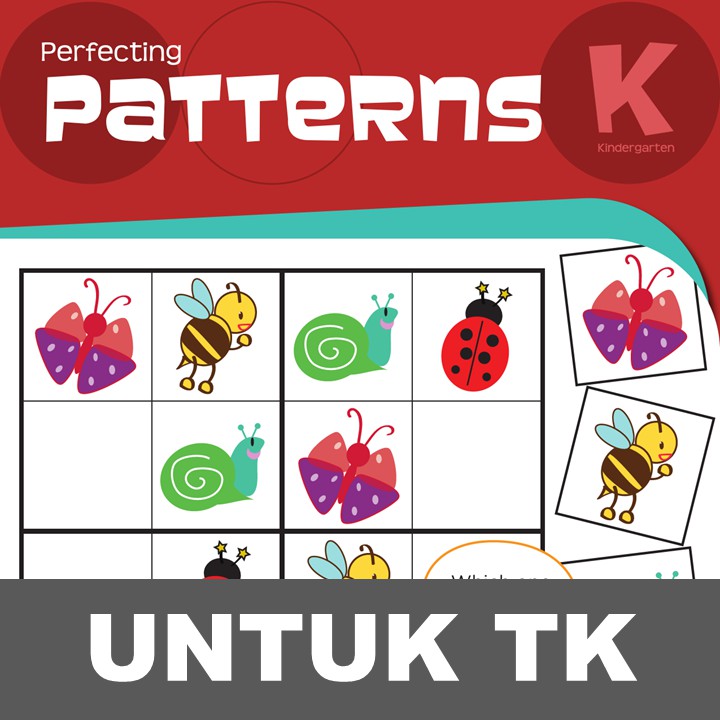 Jual Perfecting Patterns Buku Aktivitas Anak TK Belajar Angka Mewarnai ...