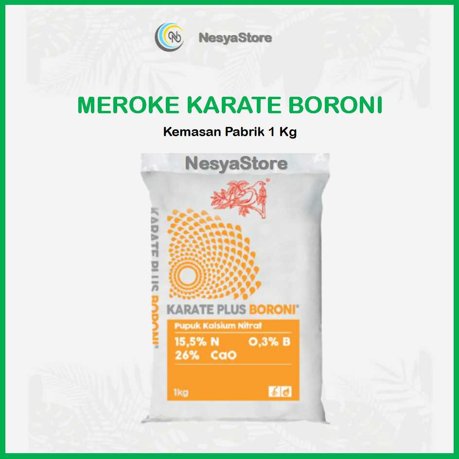 Jual Meroke Karate Plus Boroni 1kg Asli Kemasan Pabrik - Pupuk Boron ...