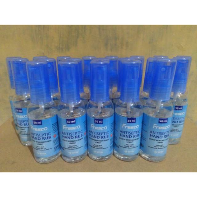 Jual Fresco antiseptic hand rub 50ml | Shopee Indonesia