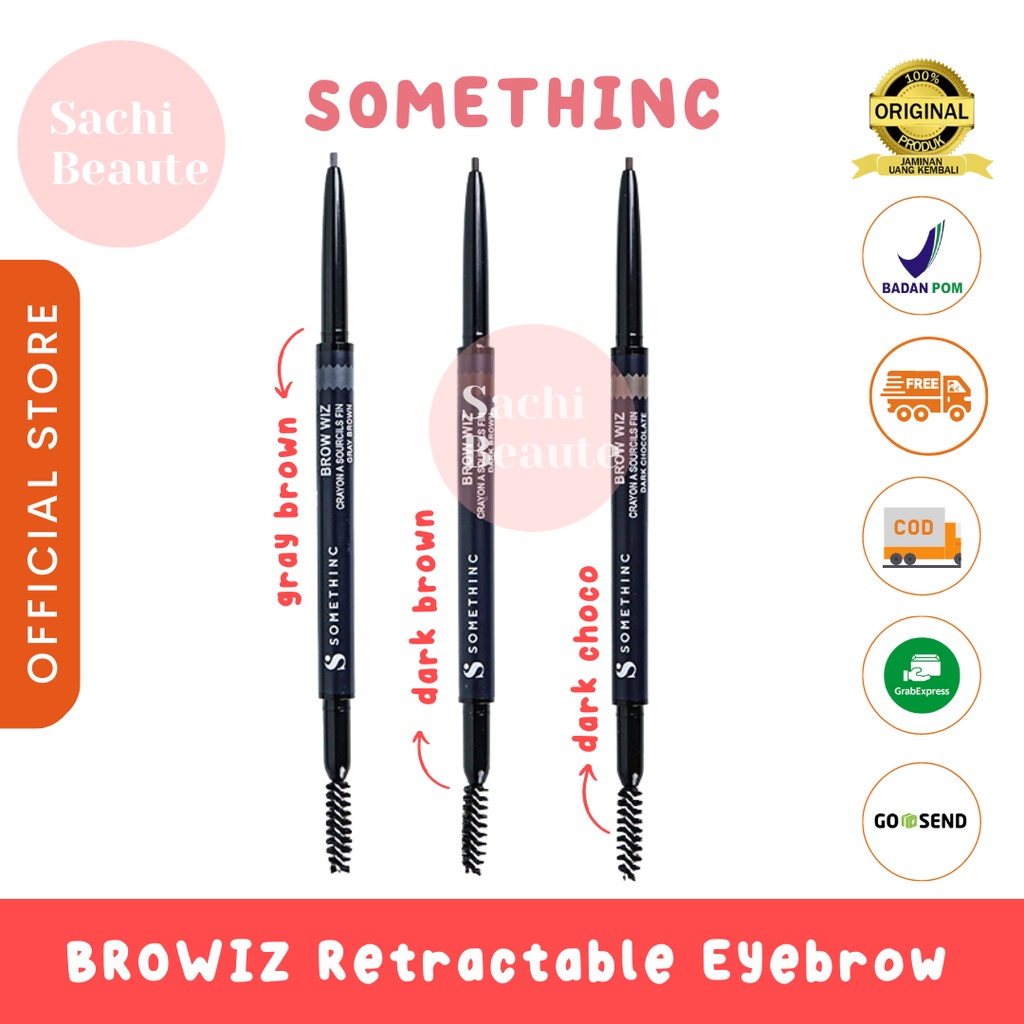Jual SOMETHINC BROW WIZ Retractable Eyebrow / Somethinc Pensil Alis ...