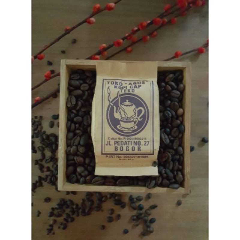 Jual Kopi hitam cap Teko - kopi hitam bubuk - kopi item - kopi asli ...