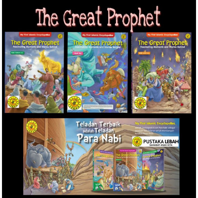 Jual The Great Prophet (Ensiklopedia 24 Nabi/12 buku) | Shopee Indonesia