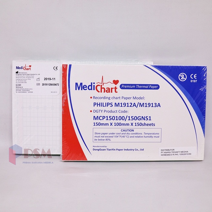 Jual Kertas CTG Paper Philips 150mm x 100mm x 150sheets M1912A / M1913A ...