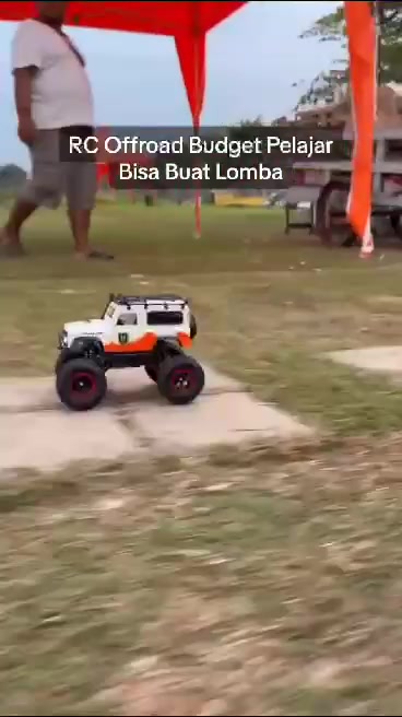 Jual mainan mobil remote control rc jeep robicon freedom scale 1:20 Cas ...