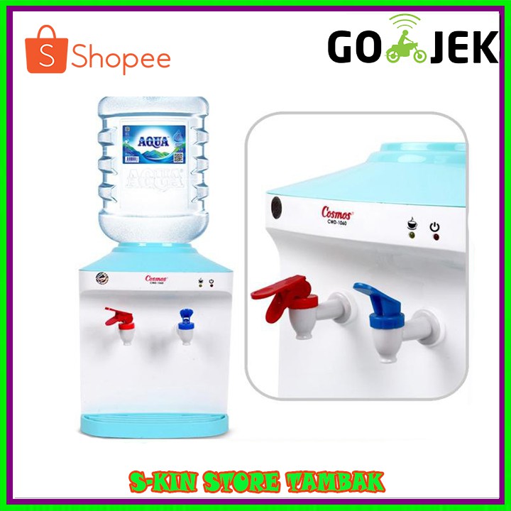 Jual Dispenser Cosmos CWD-1060 HOT&NORMAL dispenser meja galon atas ...