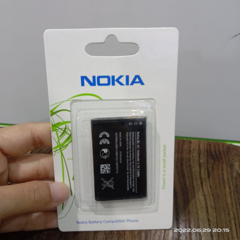 Jual Batre Nokia BL-5C Original 99% | Shopee Indonesia