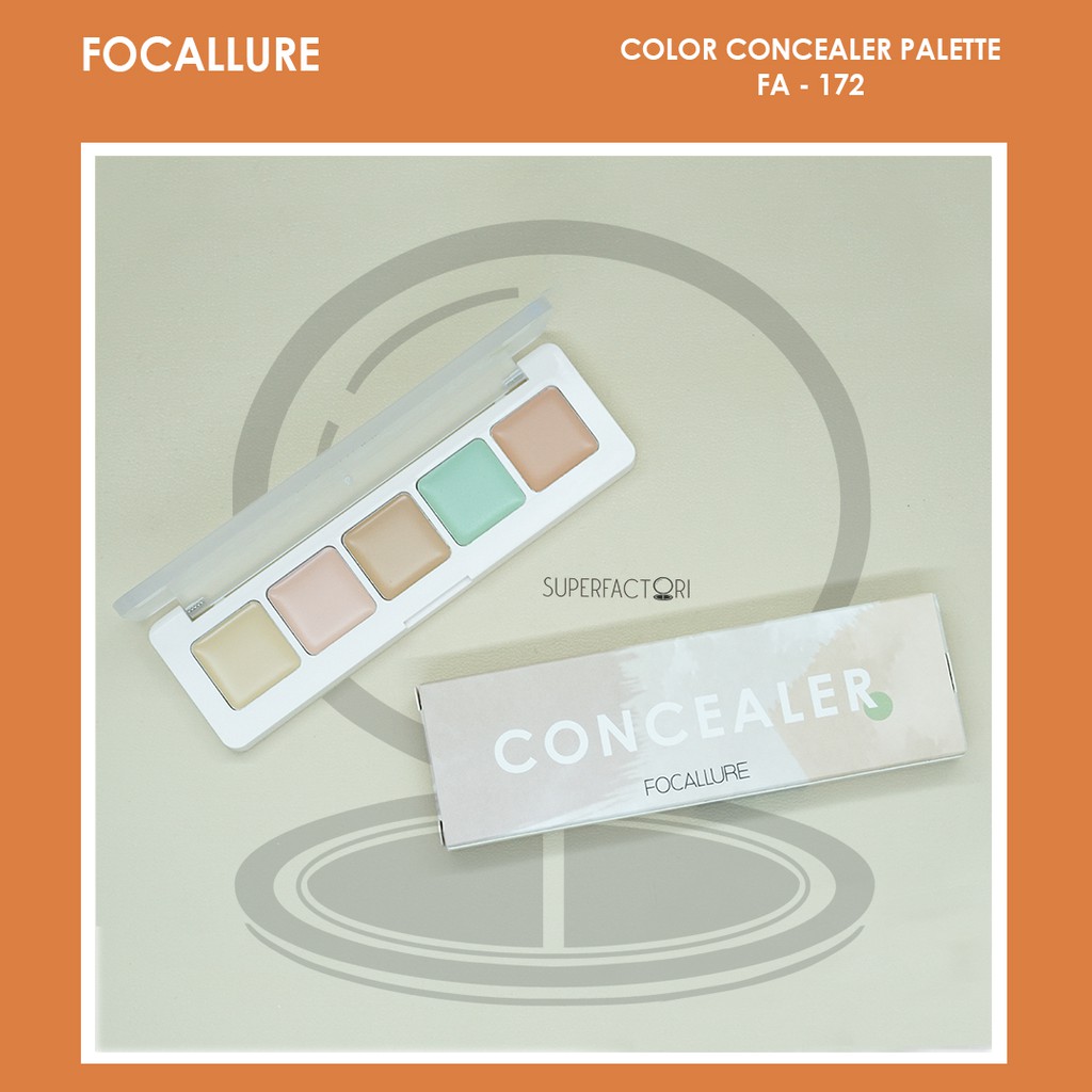 Jual (READY STOCK) Focallure Multi Color Concealer Palette ORI FA172 FA ...