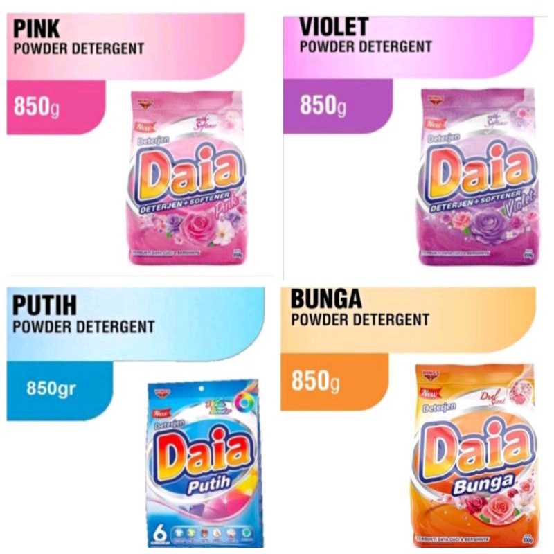 Jual DAIA DETERGEN BUBUK 800G | Shopee Indonesia