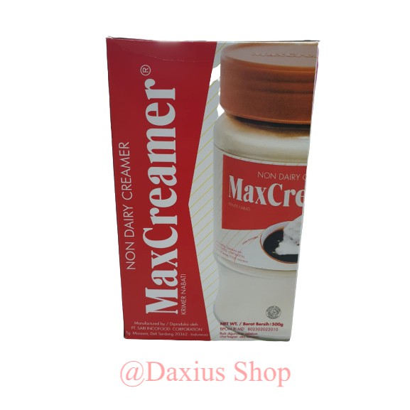 Jual Max Creamer Krimer Campuran Minuman Kopi , Teh , Coklat Kemasan ...