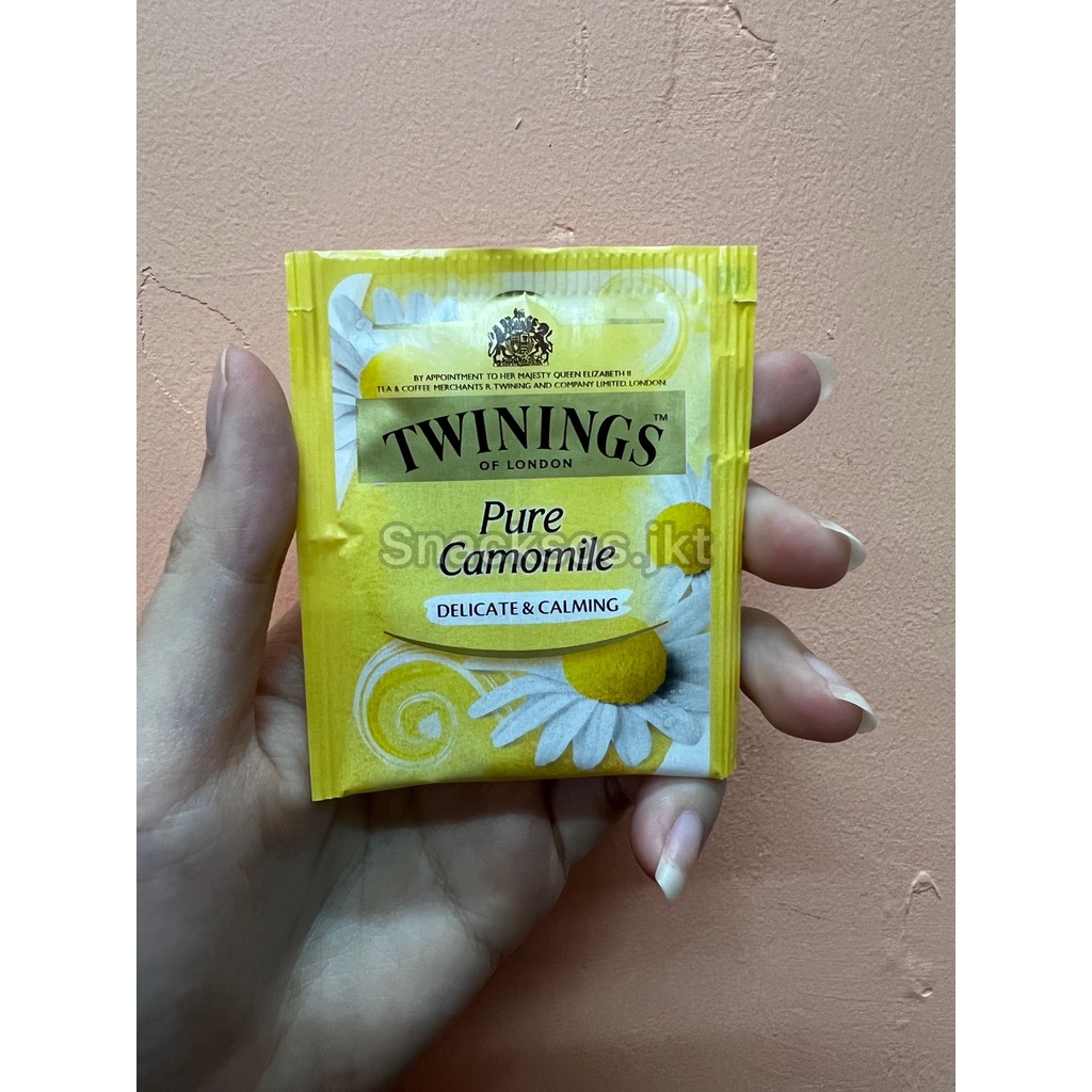 Jual [PC] TWININGS TEA OF LONDON SACHET ALL VARIAN - PURE CAMOMILE ...